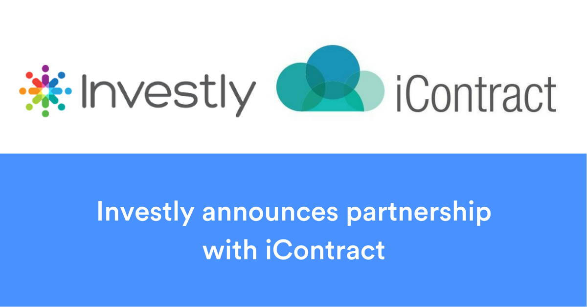 iContract contractors can now improve their cash flow with Investly