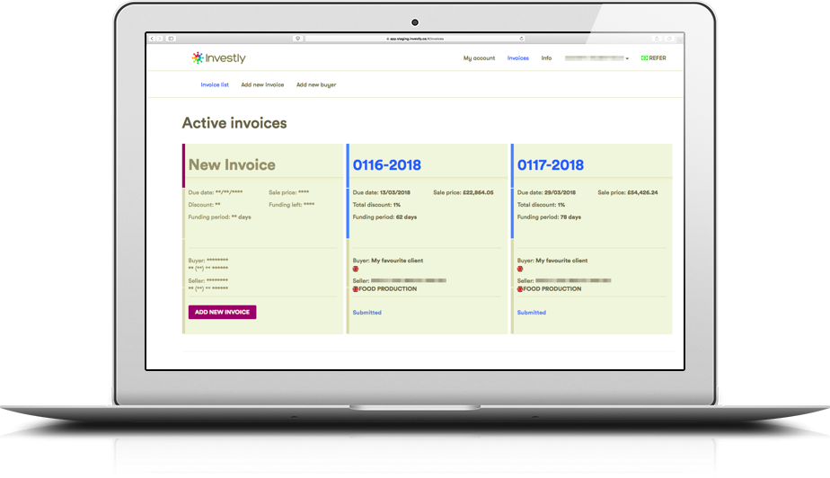 Investly - Invoice finance for growing businesses